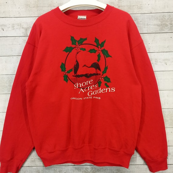 90s Shore Acres Gardens Oregon Parks Sweatshirt, Vint… - Gem