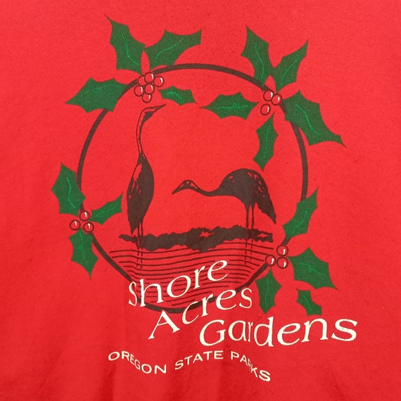 90s Shore Acres Gardens Oregon Parks Sweatshirt, Vint… - Gem