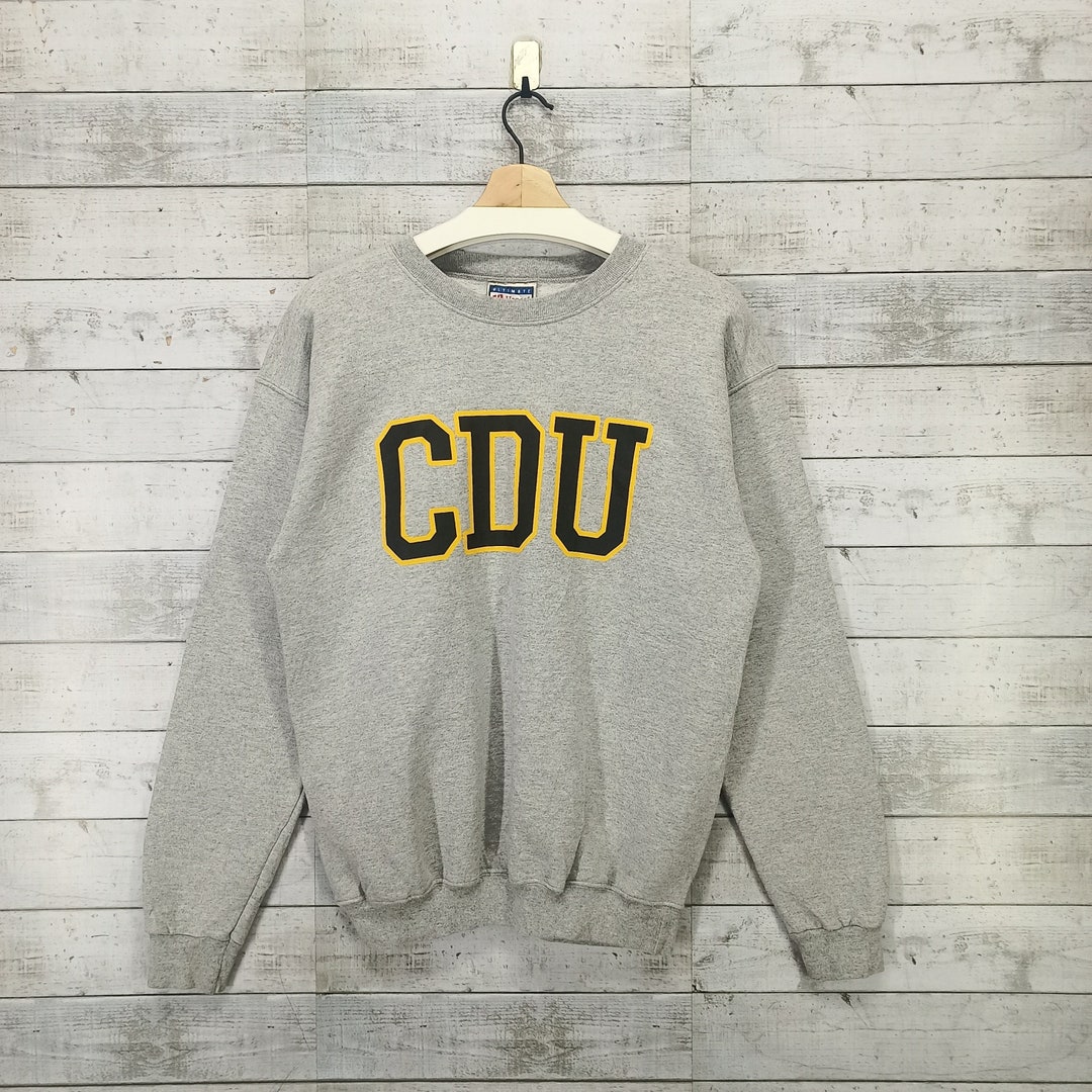 Charles Darwin University Sweatshirt, Vintage Crewneck DCU College ...