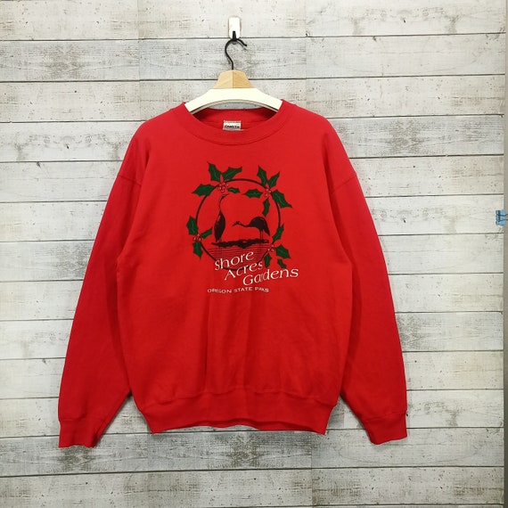 90s Shore Acres Gardens Oregon Parks Sweatshirt, Vint… - Gem