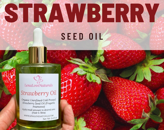 Strawberry Seed Oil Organic - Etsy