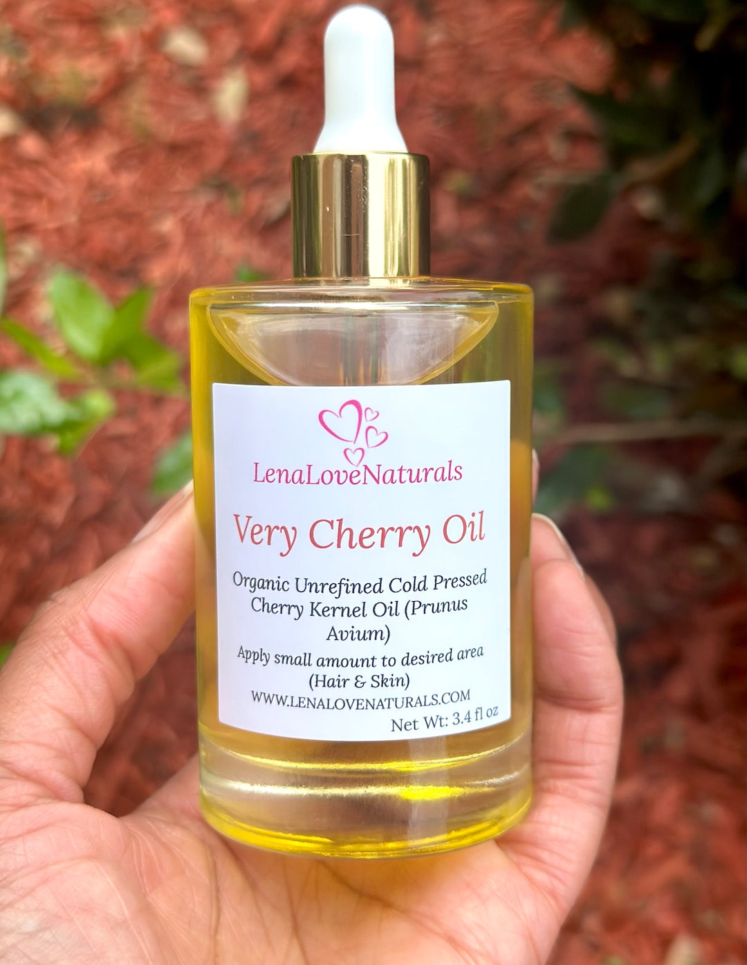 Cherry Oil Infused in Acerola Cherry | Organic Skincare - Etsy