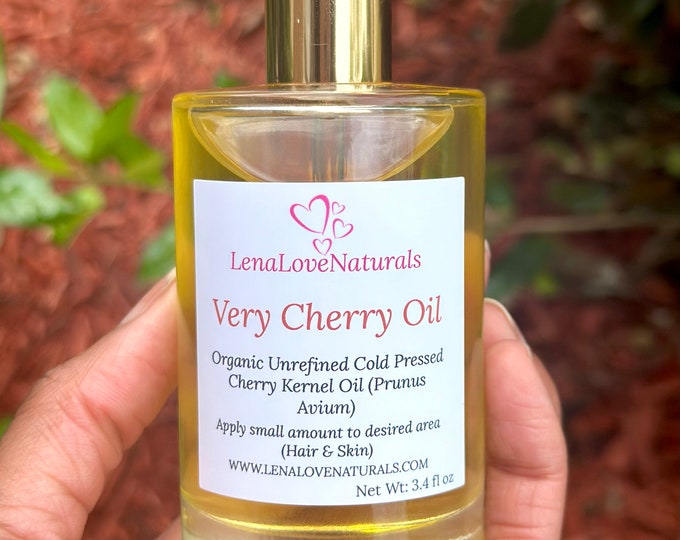 Cherry Oil Infused in Acerola Cherry | Organic Skincare - Etsy