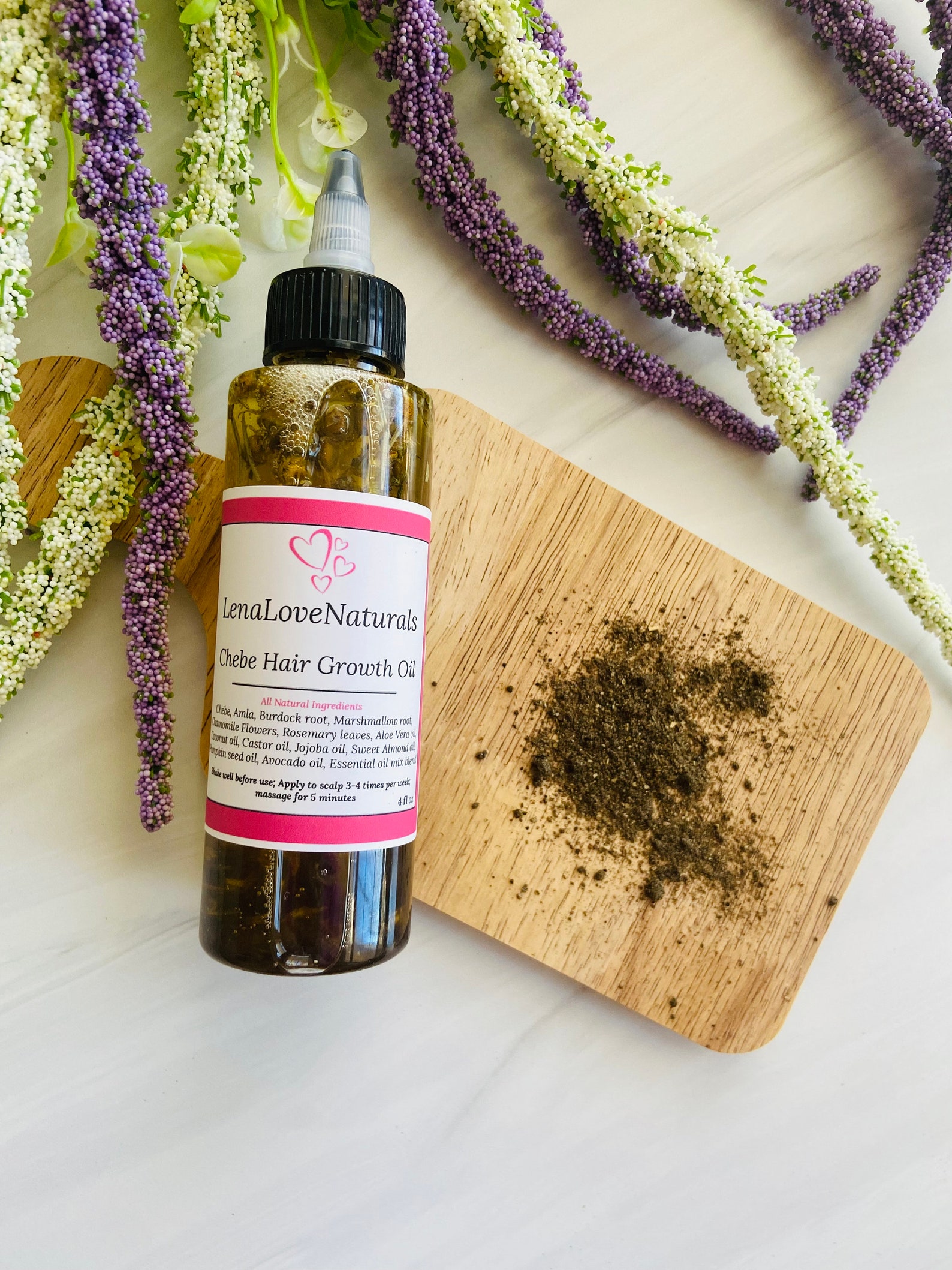 Chebe Hair Oil Infused With Authentic Chebe Powder Extra Stength, Hair ...