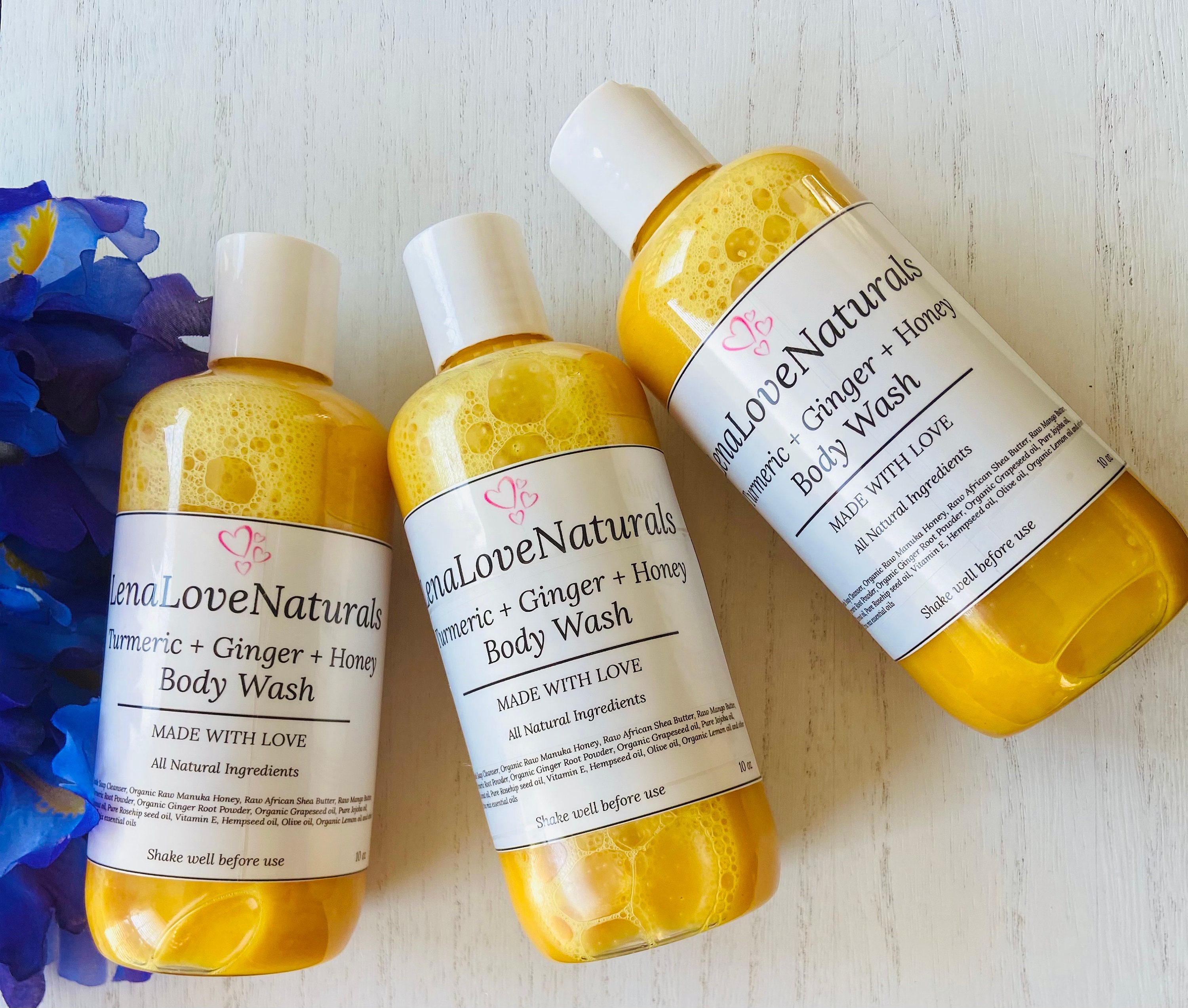 Turmeric Body Wash | Turmeric Soap | Ginger & Honey Body Wash ...
