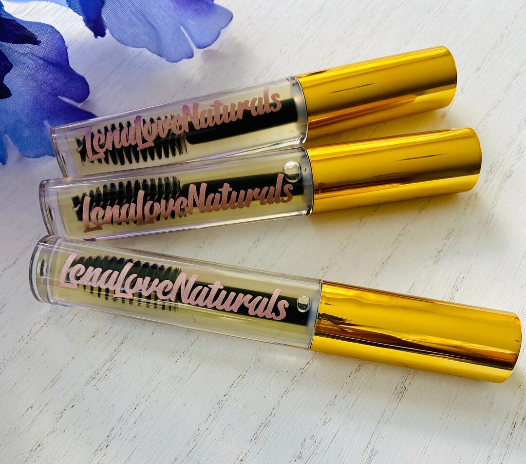 Natural Eyelash and Eyebrow Growth Serum With Castor, Burdock, and Emu ...