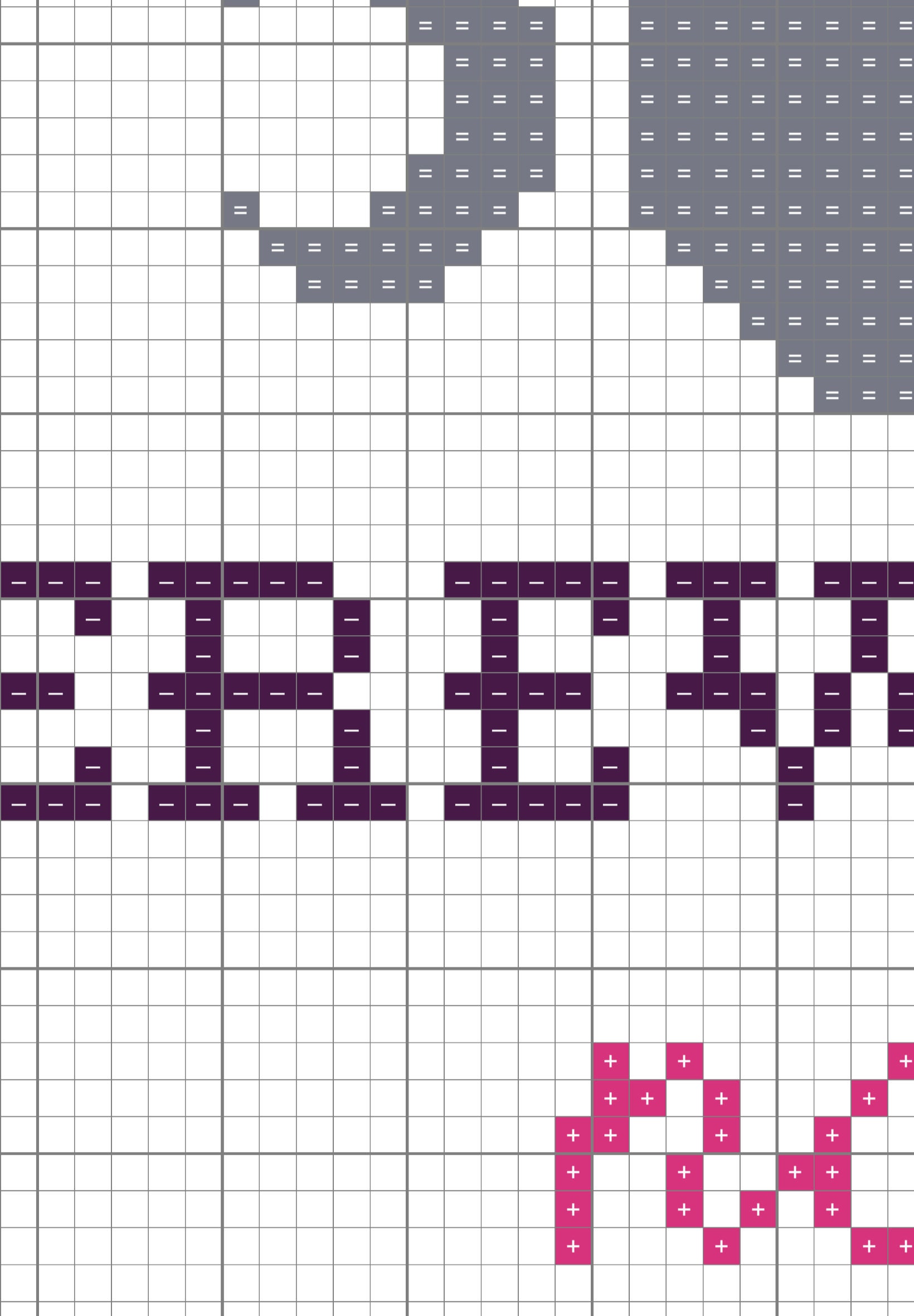 Werewolves Not Swearwolves Cross Stitch Pattern: Subversive Goth (PDF ...