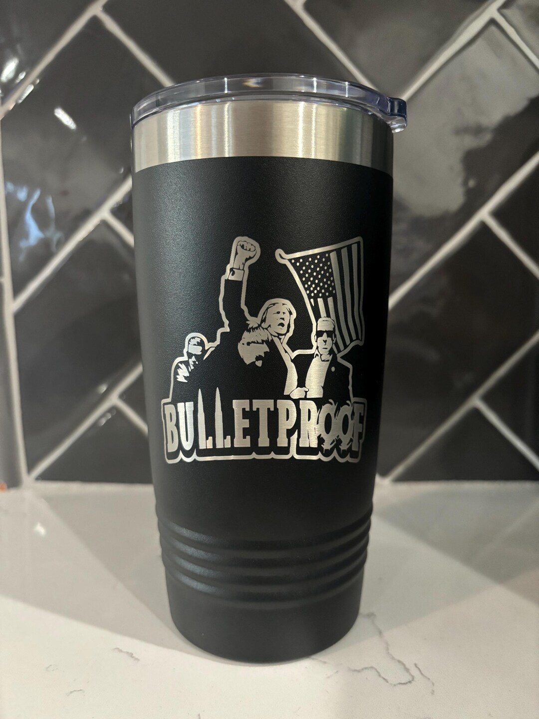 Trump Bulletproof Tumbler FAST SHIPPING 2024 Fjb Maga Election Victory ...