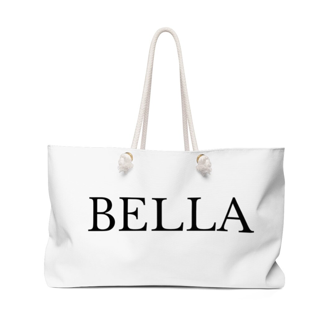 Bella Weekender Bag, Bella Travel Bag, Bella Gifts, Bella Gift Idea ...