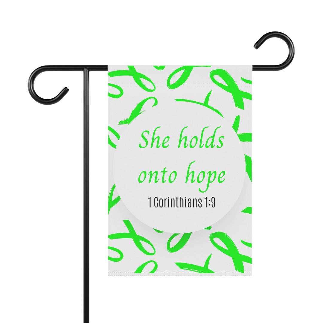 Lyme Disease Garden & House Flag|lyme Disease Flag| Lyme Disease Hope ...
