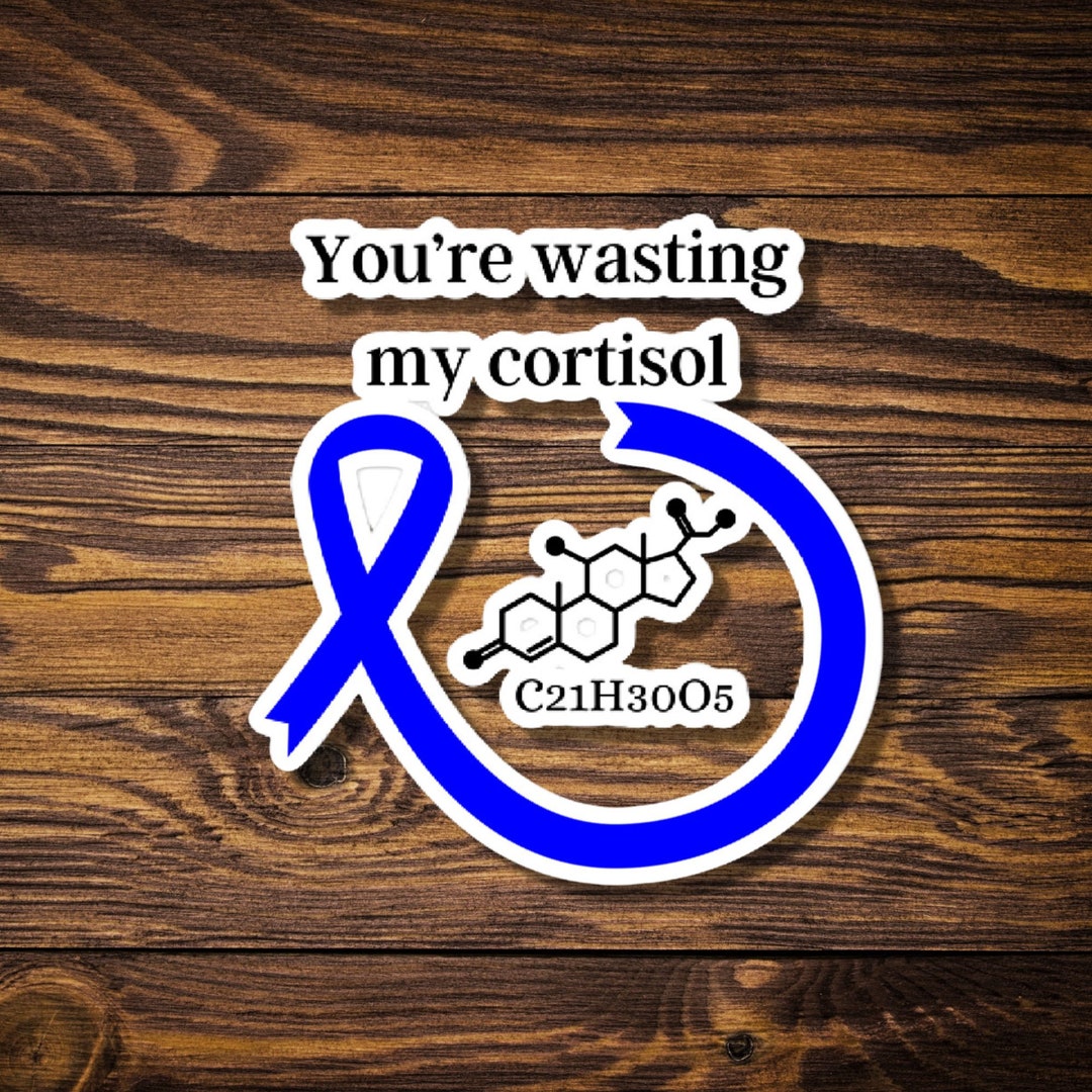 Addisons Disease Bubble-free Sticker, Adrenal Insufficiency, Addisons ...