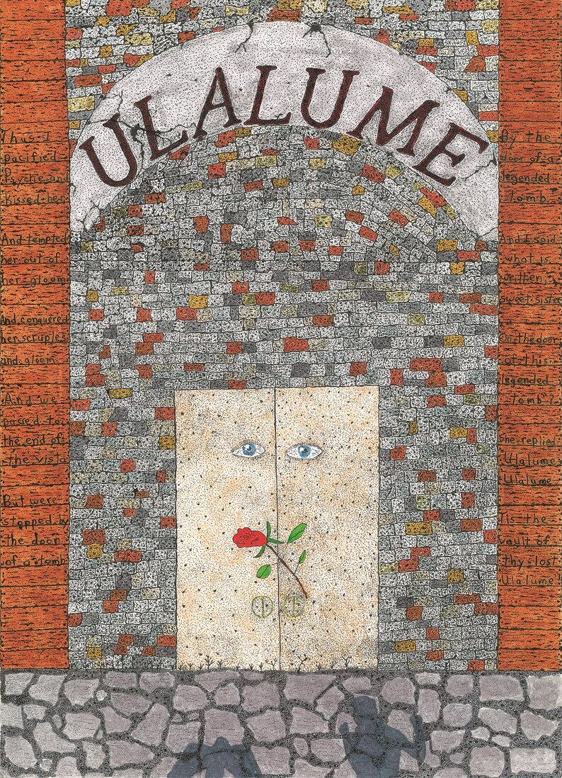 Ulalume - Illustrations Inspired by Edgar Allan Poe - Etsy