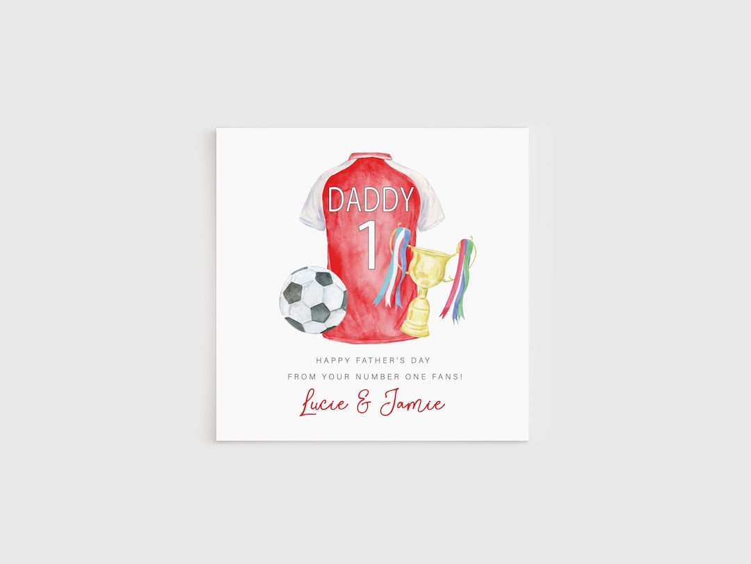 ANY RELATIONSHIP | Football Fathers Day Card, Father's Day, Arsenal ...