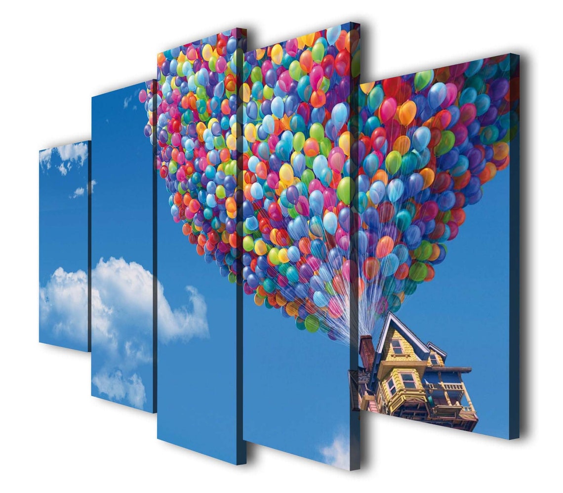 Up Pixar Poster Pixar Wall Art Up Pixar Canvas Up Print Pixar | Etsy