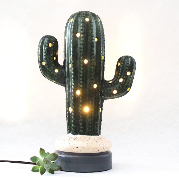 Cactus Light Lamp - Etsy
