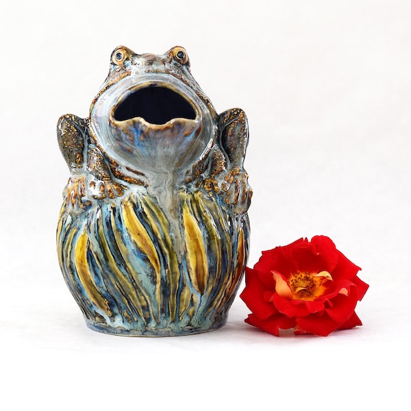 Frog Pitcher - Etsy