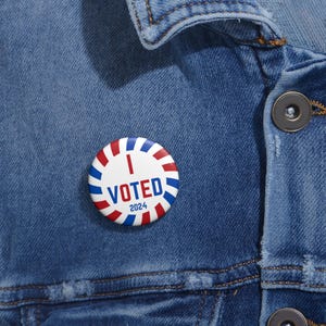 I Voted Pin, Campaign Buttons - Etsy