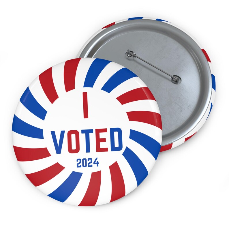 I Voted Pin, Campaign Buttons - Etsy