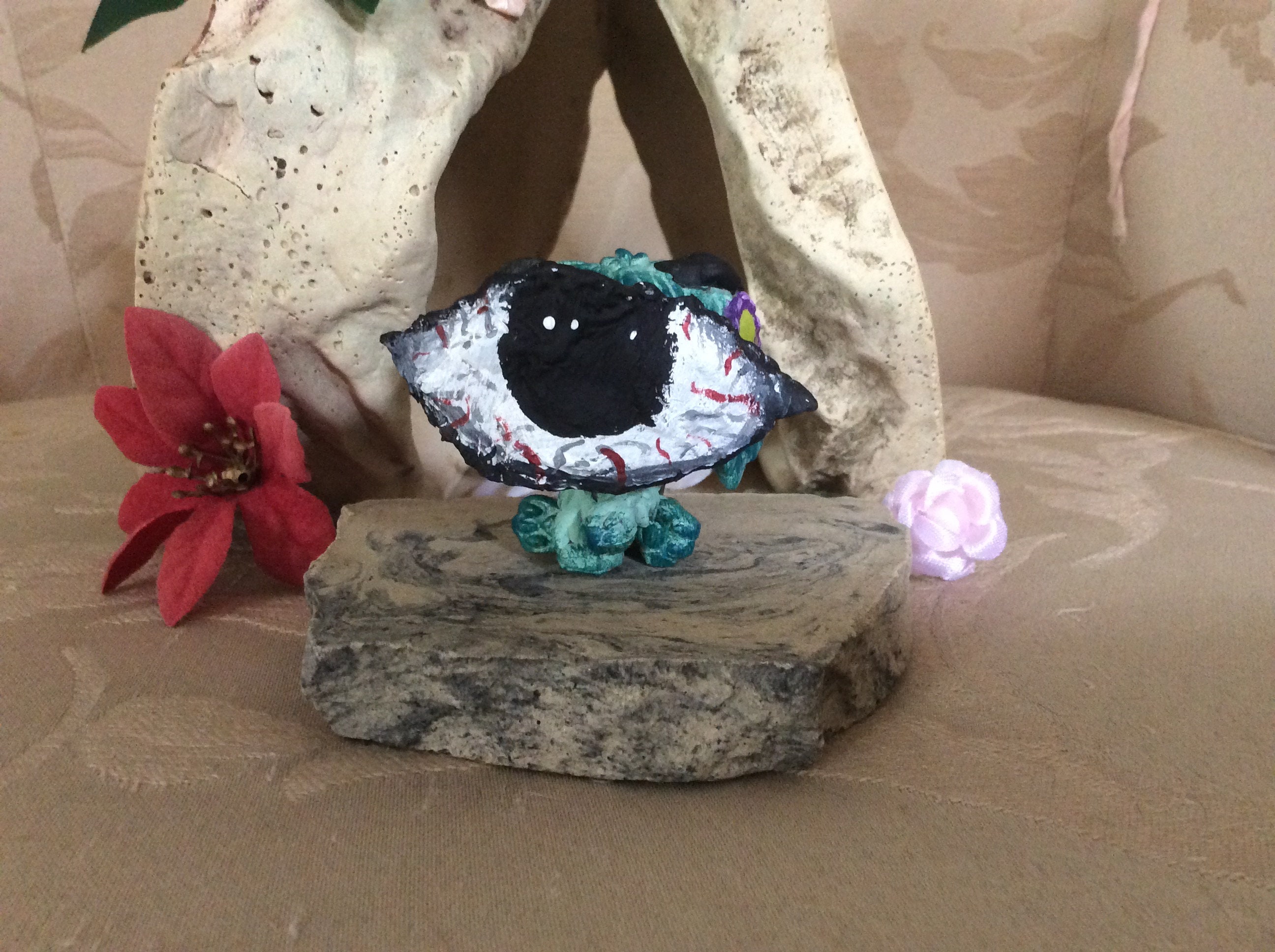 Weirdcore/dreamcore Lps Dog Custom Painted Figure With Eye Mask - Etsy