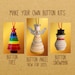 Make Your Own Button Angel Button Tree Button Snowman Kit Craft ...