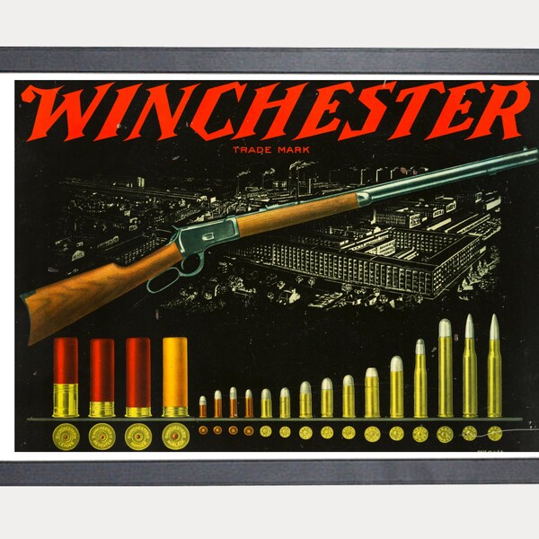 Winchester Rifle - Etsy