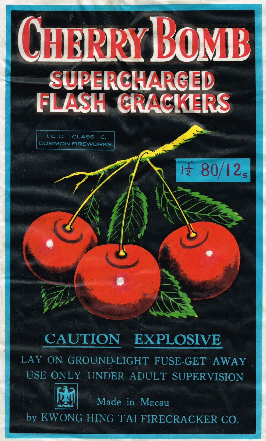 Cherry Bomb Fireworks Poster - Etsy