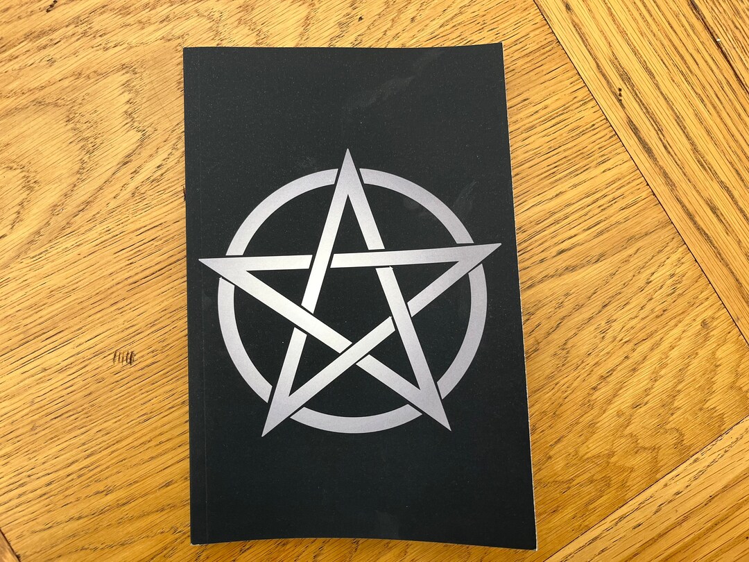 Sacred Pentacle Spell Book Grimoire book Shadows Spell - Etsy