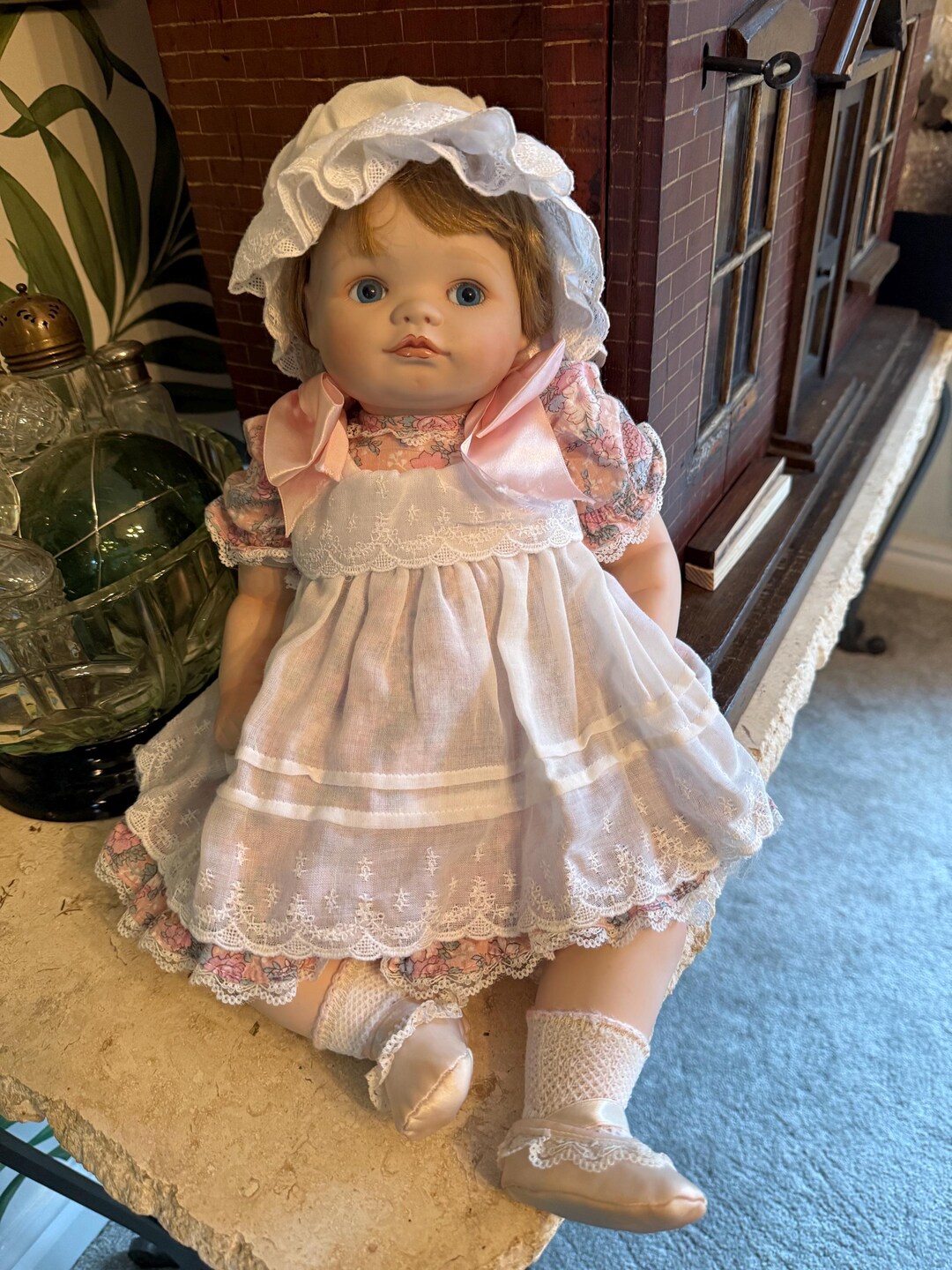 Vintage Porcelain Doll- Vintage Hamilton Collection Jessica Porcelain ...