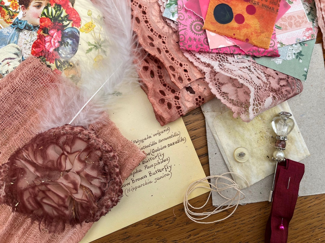 Shabby Chic Journal Kit Craft Kit Journal Kit - Etsy