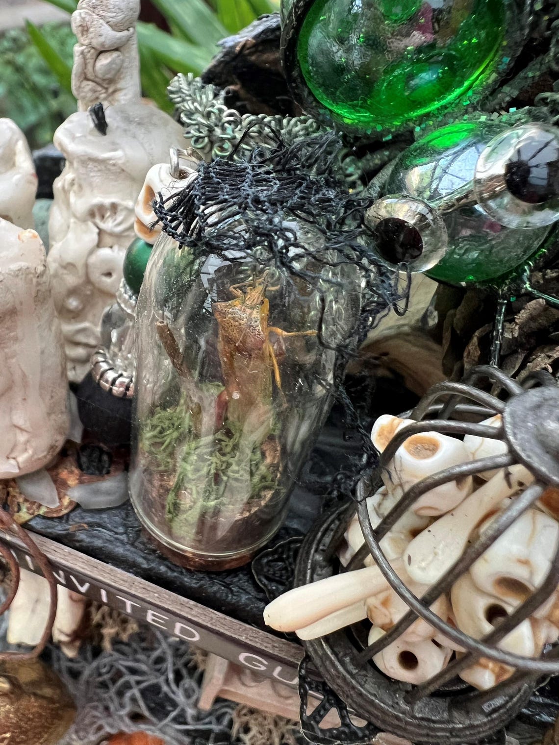 WITCH Apothecary - Witch Diorama - Witch Miniature - Etsy