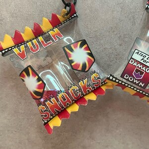 Vuln Snacks Final Fantasy FFXIV Meme Candy Bag Charm - Etsy