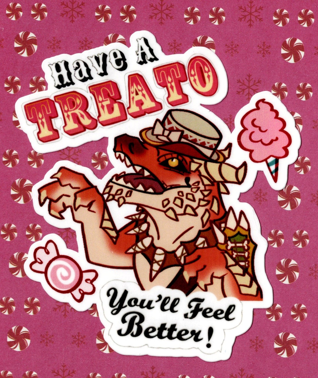 Poppers Have A Treato Baldur's Gate Meme Vinyl Sticker - Etsy