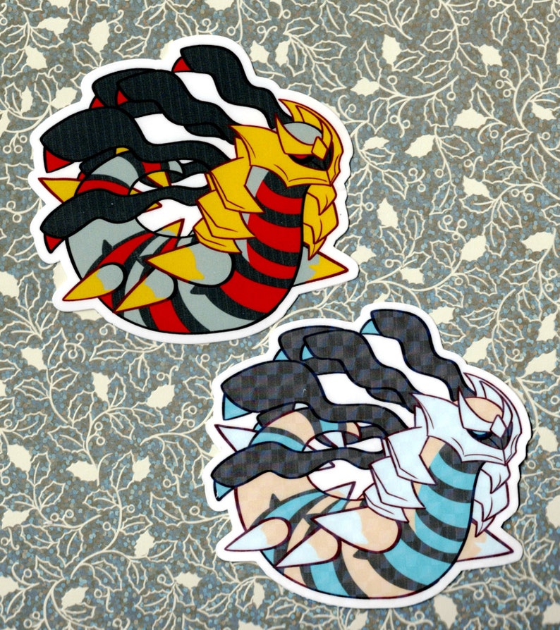 Giratina Origin Form Vinyl Sticker Holographic Shiny Alt - Etsy