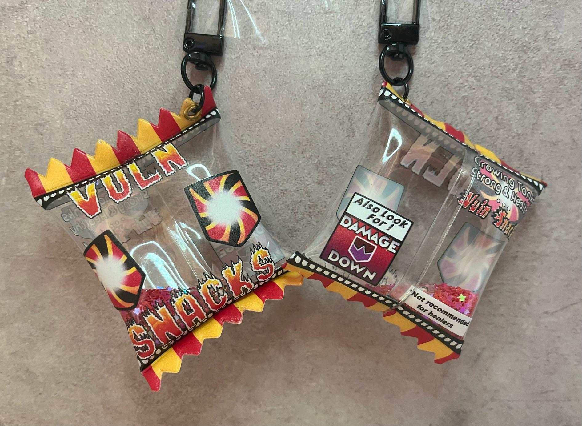 Vuln Snacks Final Fantasy FFXIV Meme Candy Bag Charm - Etsy