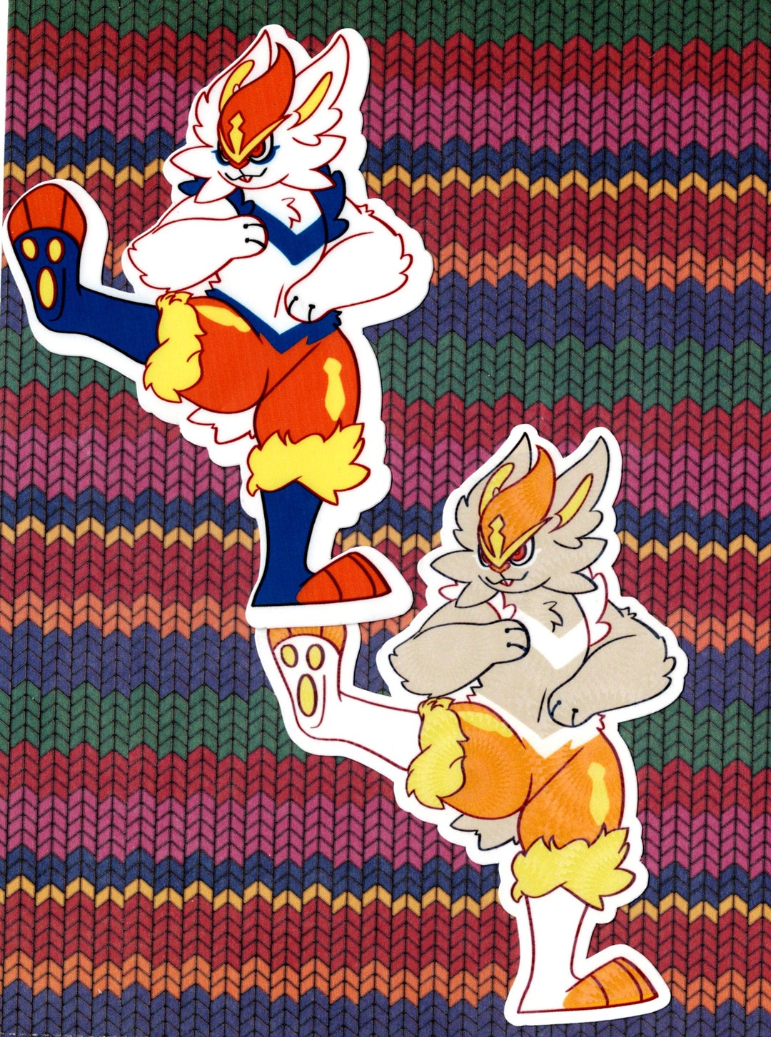 Cinderace Pokemon Vinyl Sticker Shiny Holographic Variant - Etsy