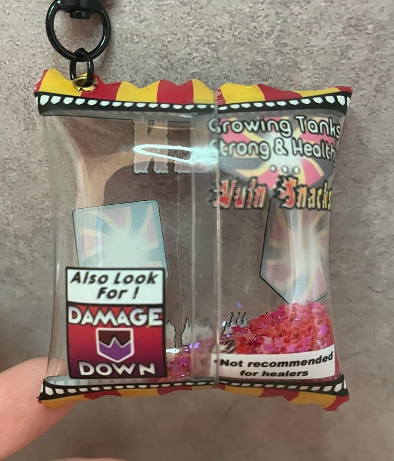 Vuln Snacks Final Fantasy FFXIV Meme Candy Bag Charm - Etsy
