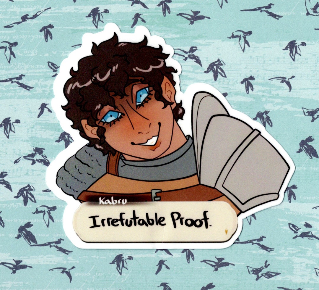 Kabru Athena Meme Dungeon Meshi Vinyl Sticker - Etsy