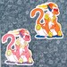 Gen 3 Pokemon Starter Stickers Holographic Shiny Alts - Etsy