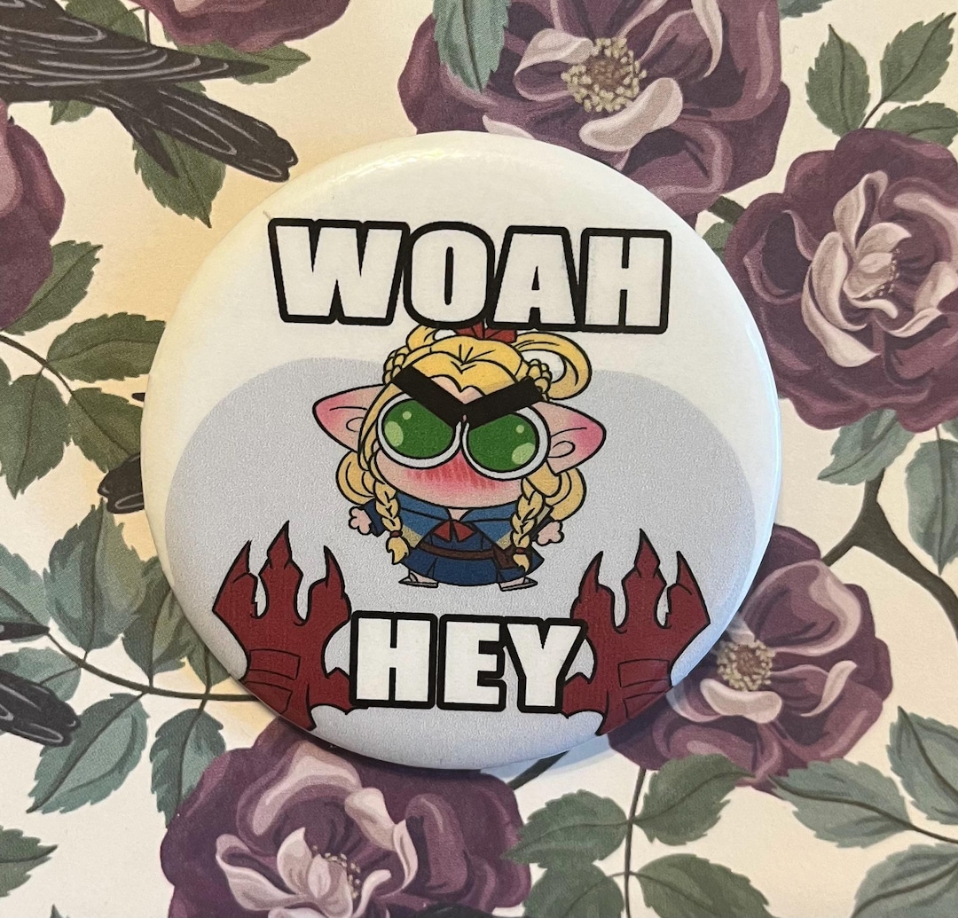 Marcille Meme Dungeon Meshi 2.5 Pinback Button - Etsy