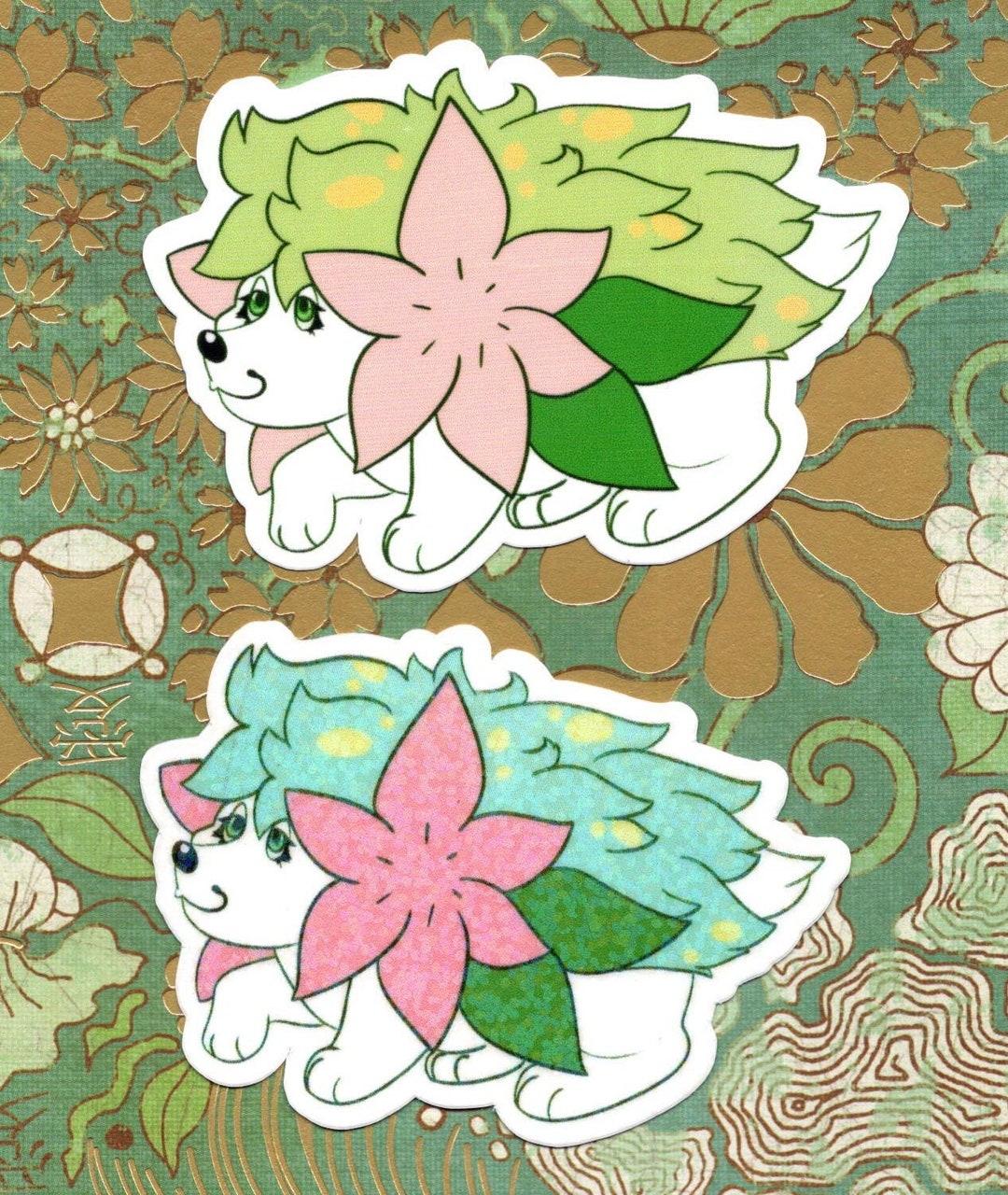 Shaymin Land Form Pokemon Vinyl Sticker + Holographic Shiny - Etsy