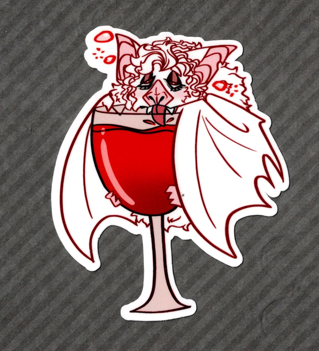 Bat Astarion Batstarion Baldur's Gate Vinyl Sticker - Etsy