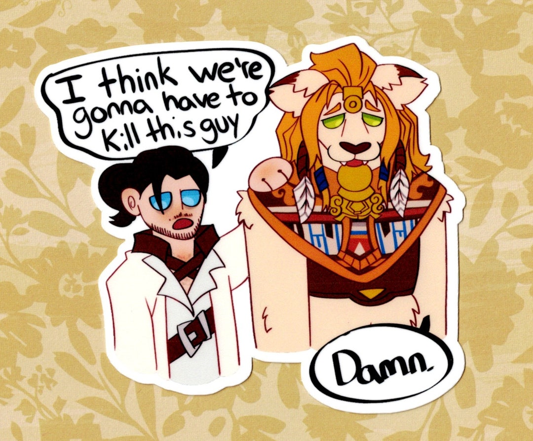 Wuk Lamat Meme FFXIV Final Fantasy Vinyl Sticker - Etsy