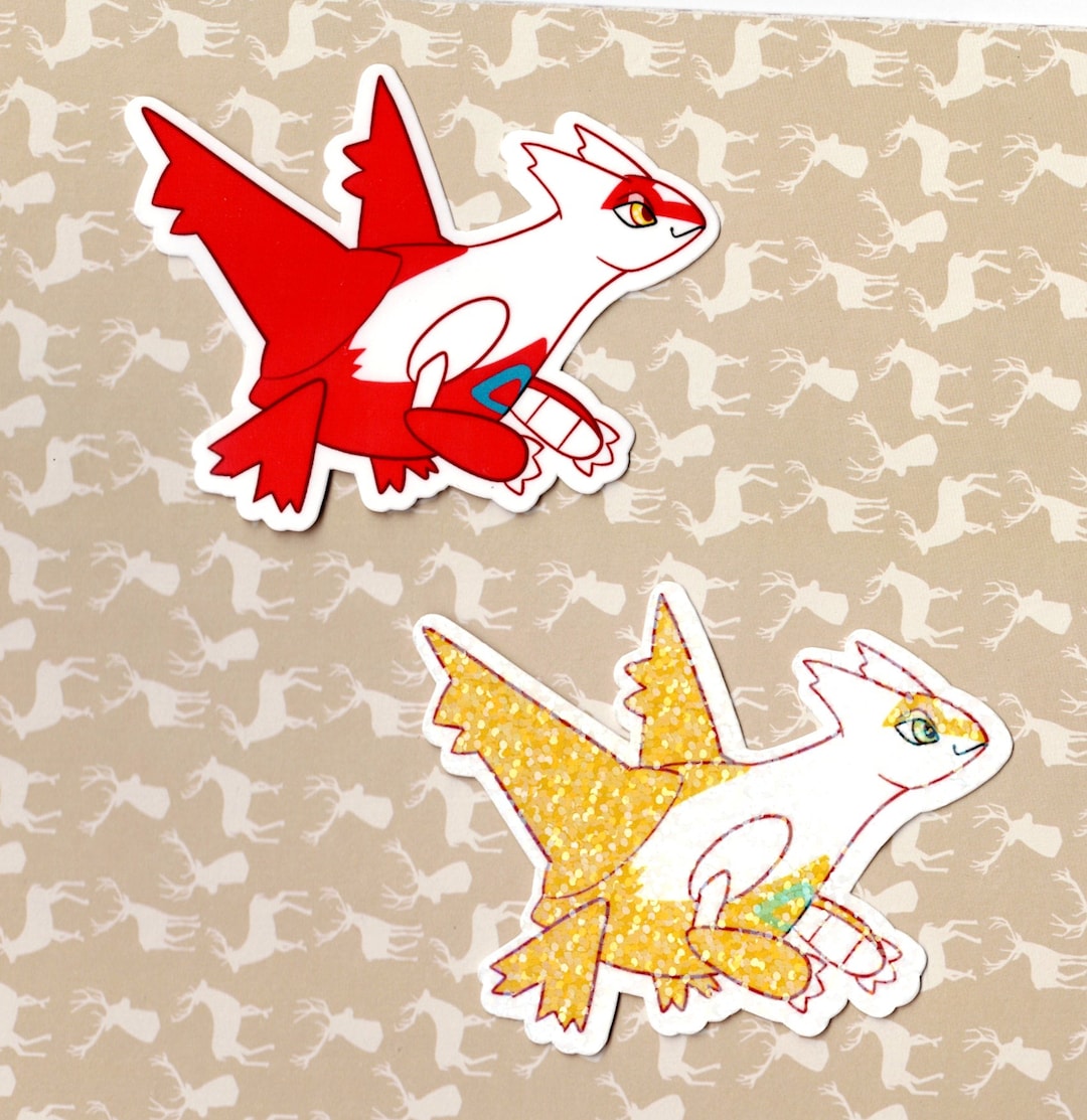 Latias Vinyl Sticker Holographic Shiny Alt - Etsy