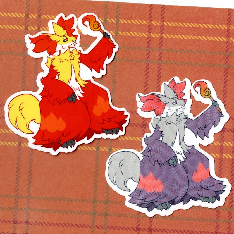 Delphox - Etsy
