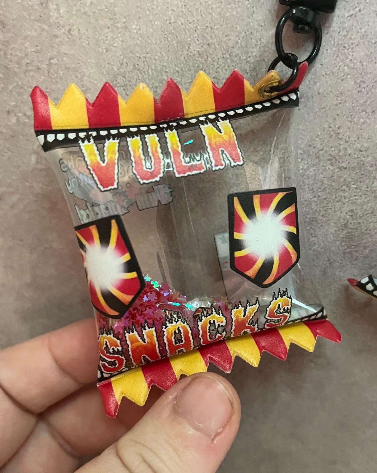 Vuln Snacks Final Fantasy FFXIV Meme Candy Bag Charm - Etsy