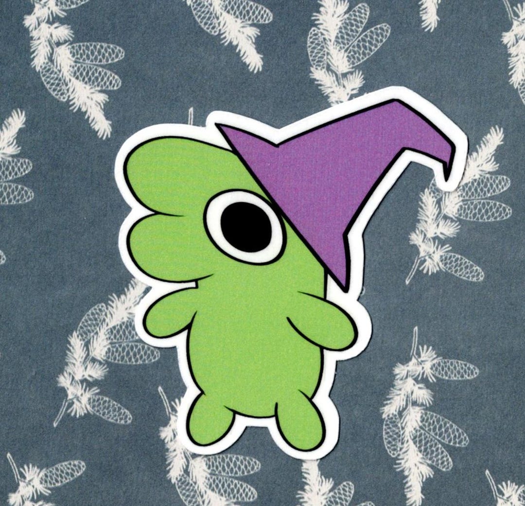 Glep Smiling Friends Vinyl Sticker - Etsy