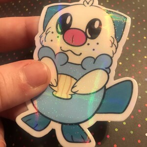 Gen 5 Pokemon Starter Stickers + Holographic Shiny Alts - Etsy