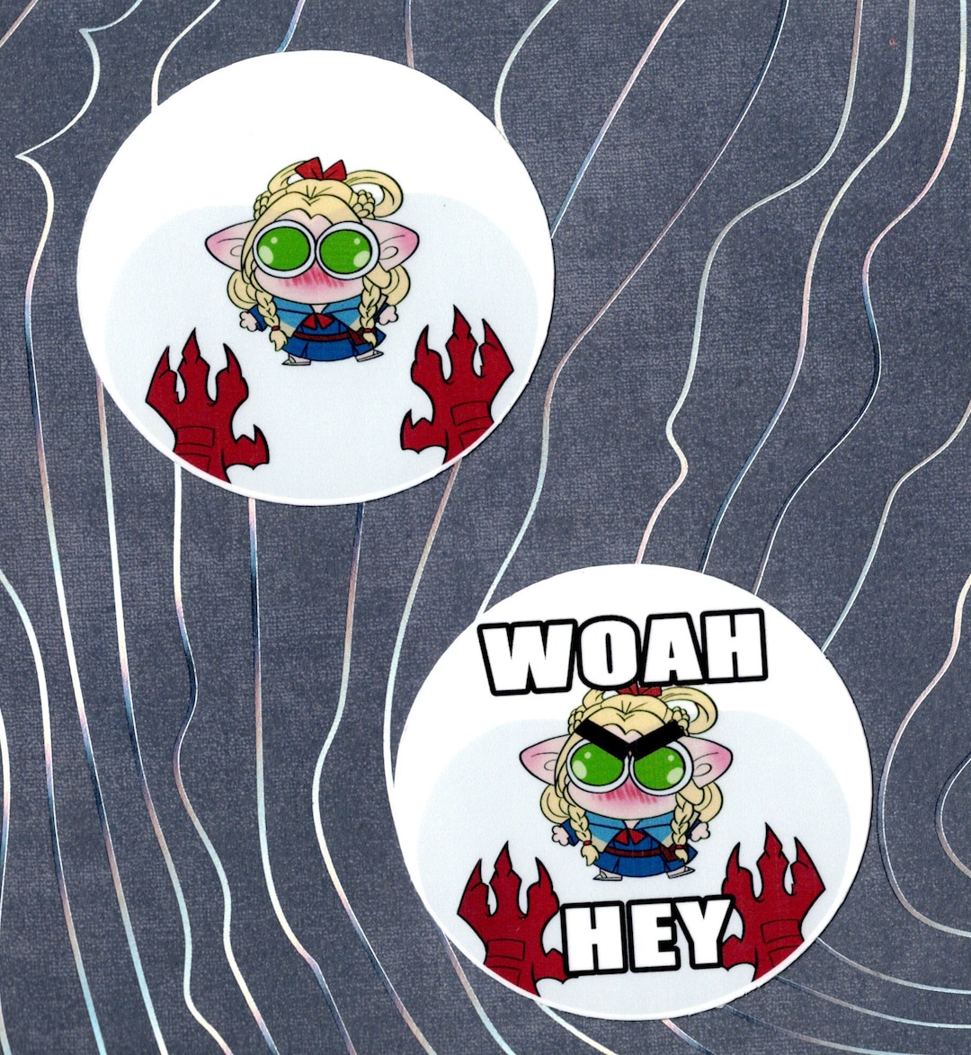 Marcille Meme Dungeon Meshi Vinyl Sticker - Etsy