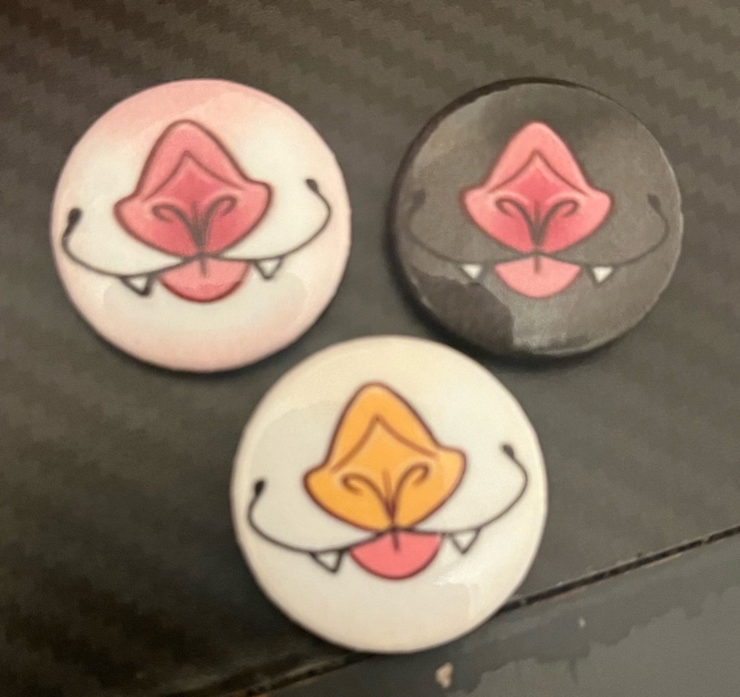 Bat Snoot Furry 1'' Pin Buttons - Etsy