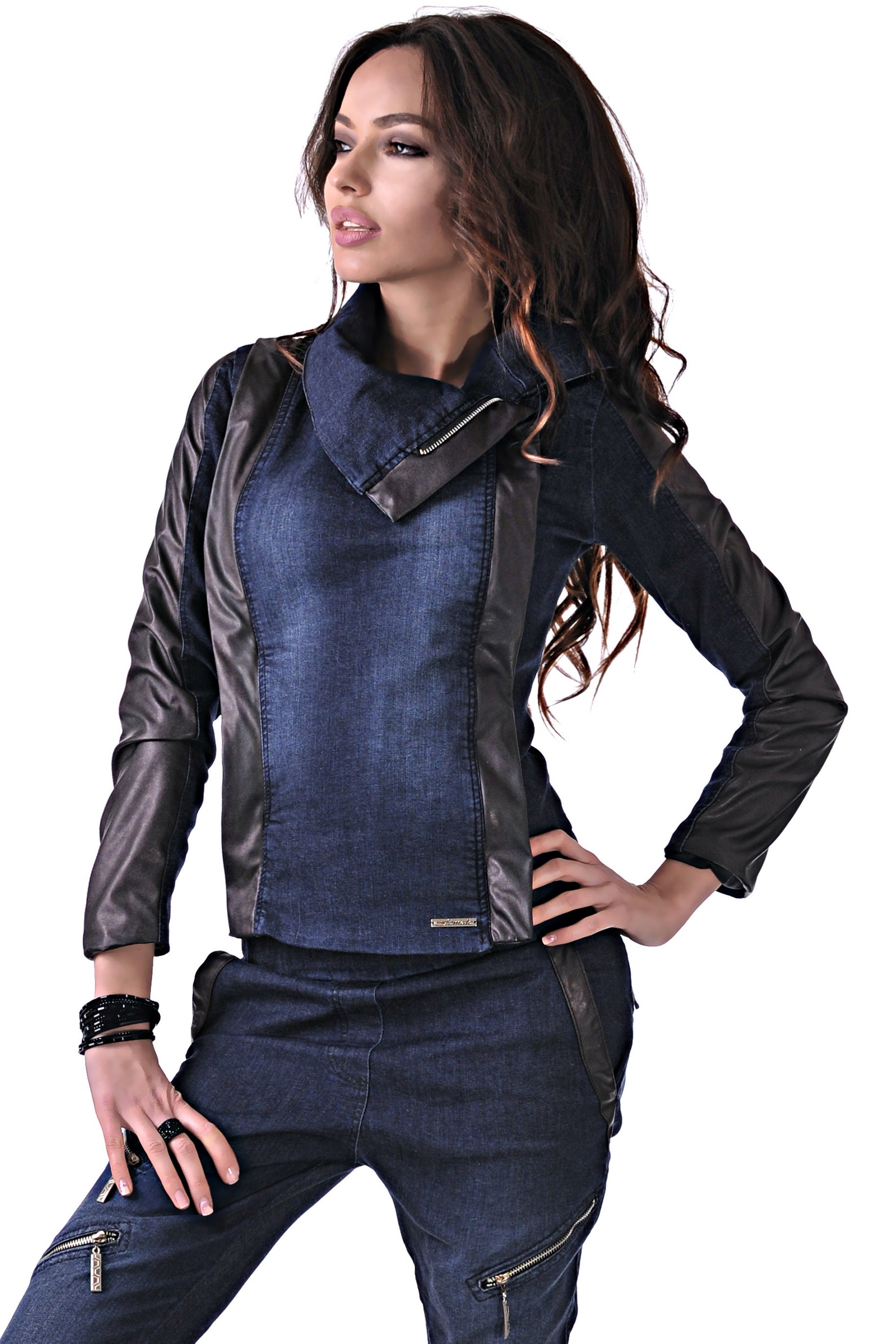 Diablo Denim Set/ Denim Jacket and Jeans Set/ Two Piece Denim Outfit ...